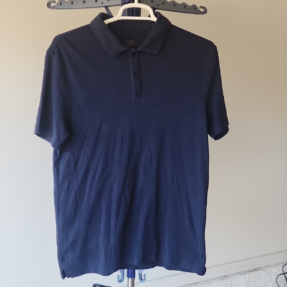 14th & Union | Shirts | 4th Union Dark Blue Polo Shirt | Poshmark